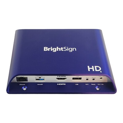 BrightSign HD1024-BULK Full HD Expanded I/O HTML5 Digital Signage Media ...