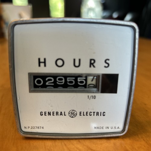 General Electric Hour Meter 120V 60 CY GE | eBay