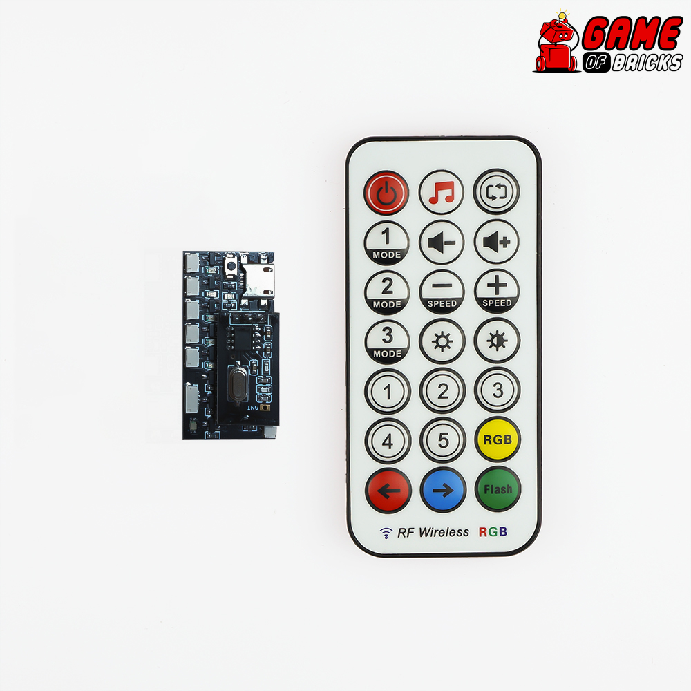 Game of Bricks Remote Controller + RC Board for LEGO® sets and lights ...