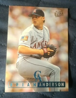 1995 Ultra Baseball Card #18 Brian Anderson - California Angels | eBay