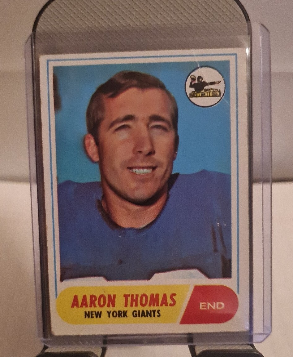 Aaron Thomas #109 Topps 1968 Football Card (New York Giants) | eBay