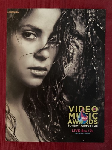 Shakira Hosts MTV Video Music Awards 2005 Print Ad - great to Frame! | eBay