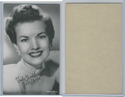 W Card, Exhibit, Salutations Female Singers, 1960's, Gale Storm | eBay