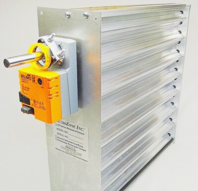 Belimo 3 wire LMB24 Motorized XLarge Rectangular HVAC damper dampner 30 ...