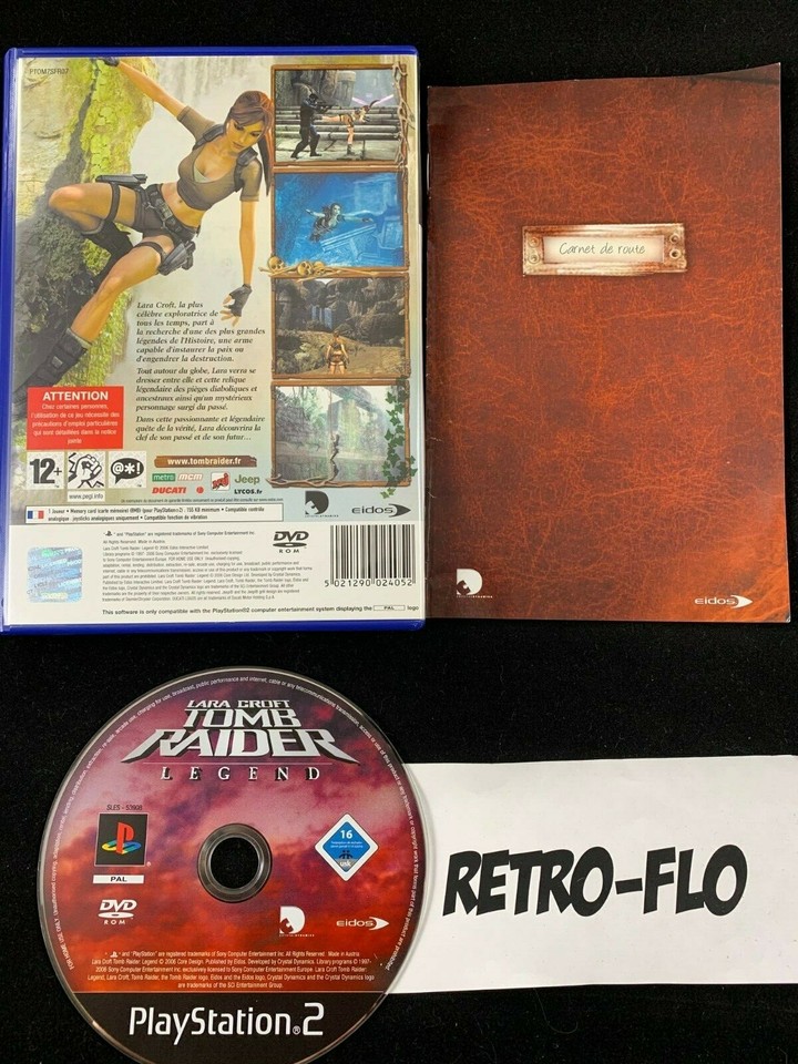 Lara Croft Tomb Raider Legend - Gioco Playstation 2 PS2 Completo | eBay