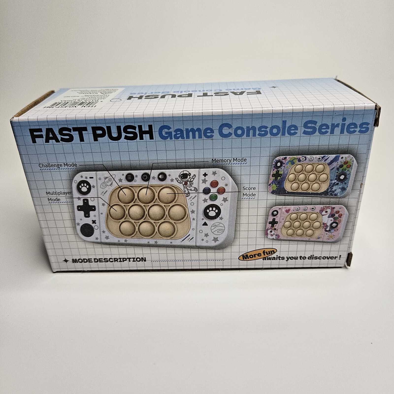 Cartoon print Speed Push Puzzle Game Machine Fidget Toy Stress Relief ...