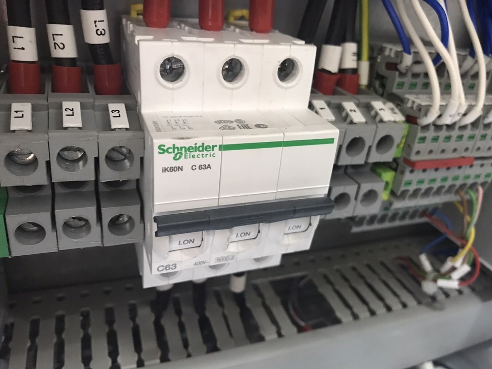 Electrical Control Panel with Disconnect, Counter/Timer, Power Supply ...