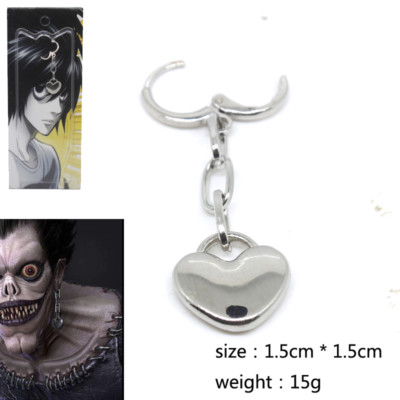 Japan Anime DEATH NOTE Ryuk Earring Ryuuku Earring Pendant Cosplay ...