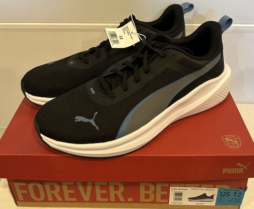 PUMA “Rocket Fuel” Men’s Running Shoe, Sneaker, Black, Size 12 NEW! | eBay