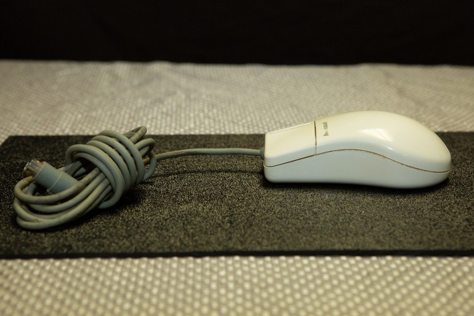 VINTAGE Microsoft Serial-Mouse Port Compatible 2.0 PS/2 - Model 58264 ...