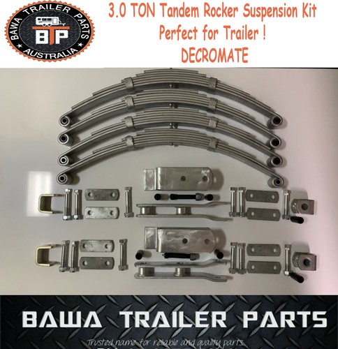 3.0 Ton Tandem Rocker Suspension Kit !!! Trailer Parts | eBay