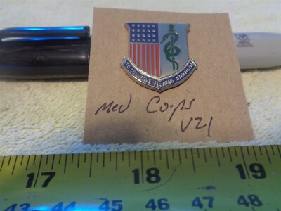Medical Corps V21 Unit Crest, DI, DUI (DRAW#109) | eBay