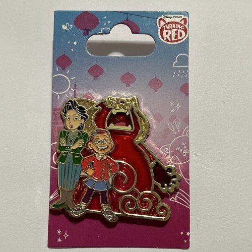 Disney pixar Turning Red Uncas international Stained Glass Ming And Mei ...