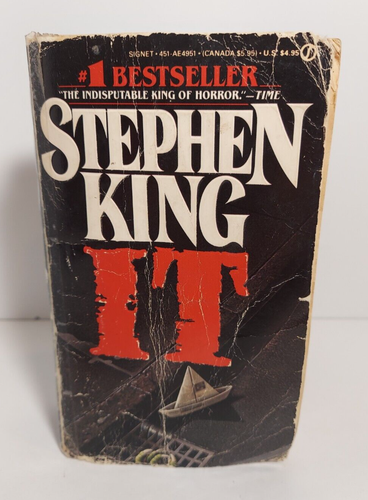 IT by Stephen King, 1987 1st Signet Printing | eBay
