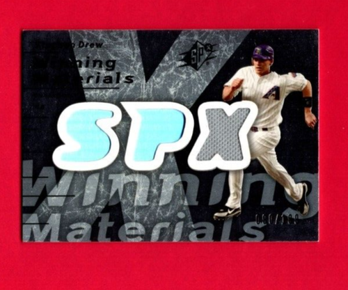 2007 SPX Winning Materials Stephen Drew GU Jsy pc Baseball Card Serial ...