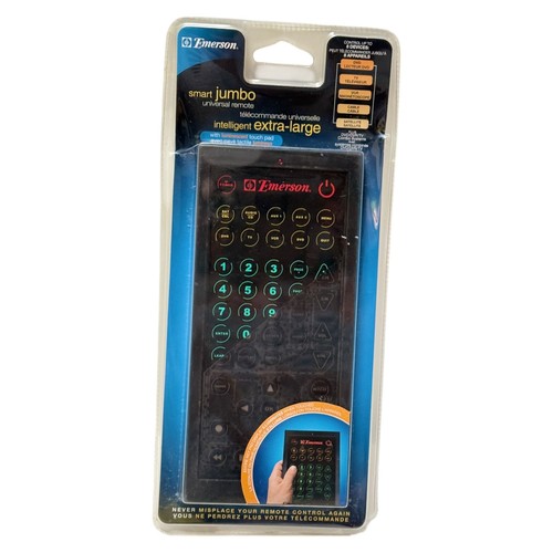 Emerson Jumbo universal Remote Works with 8 Devices New 694202103821| eBay