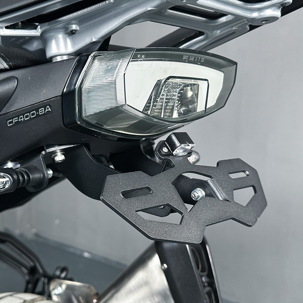 Adjustable Rear Fender License Plate Light | Grelly USA