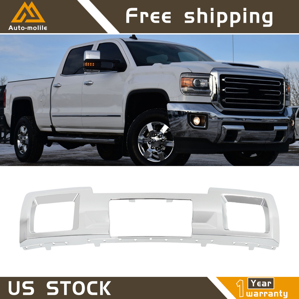 Front Bumper Protection ANTUKO Front Bumper Skid Plate For 2015-2019 ...