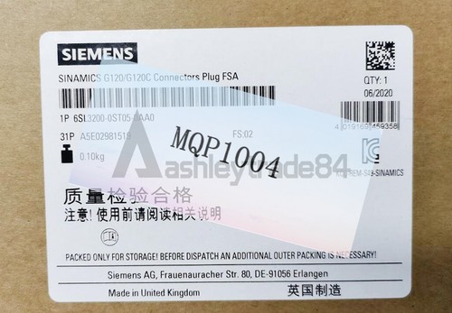 1PCS NEW SIEMENS FSA Connector 6SL3200-0ST05-0AA0 6SL3 200-0ST05-0AA0 ...