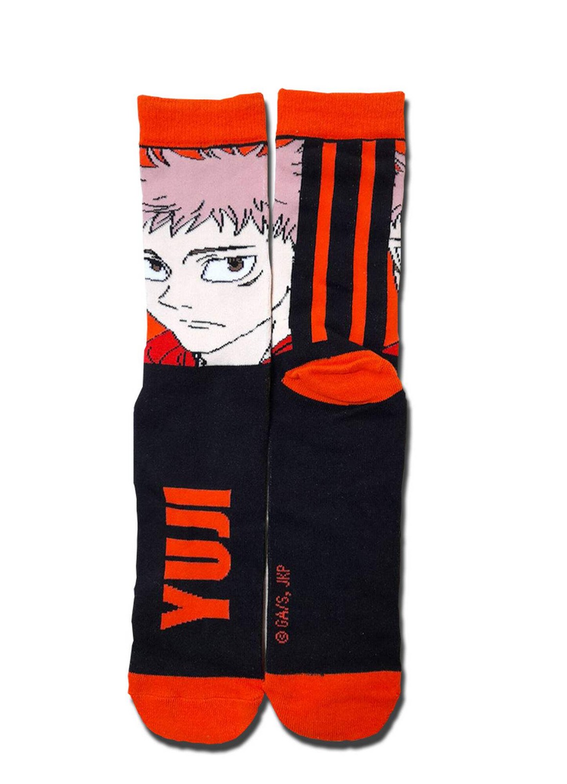 Jujutsu Kaisen - Yuji Itadori Crew Neck T-Shirt Socks | eBay