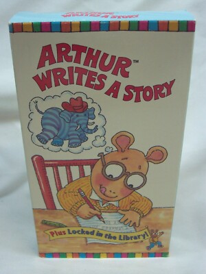 Marc Brown ARTHUR Arthur Writes A Story VHS VIDEO 1999 PBS Kids ...