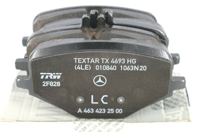 MERCEDES-BENZ G W463 REAR BRAKE PADS SET A0004205202 ORIGINAL for sale ...