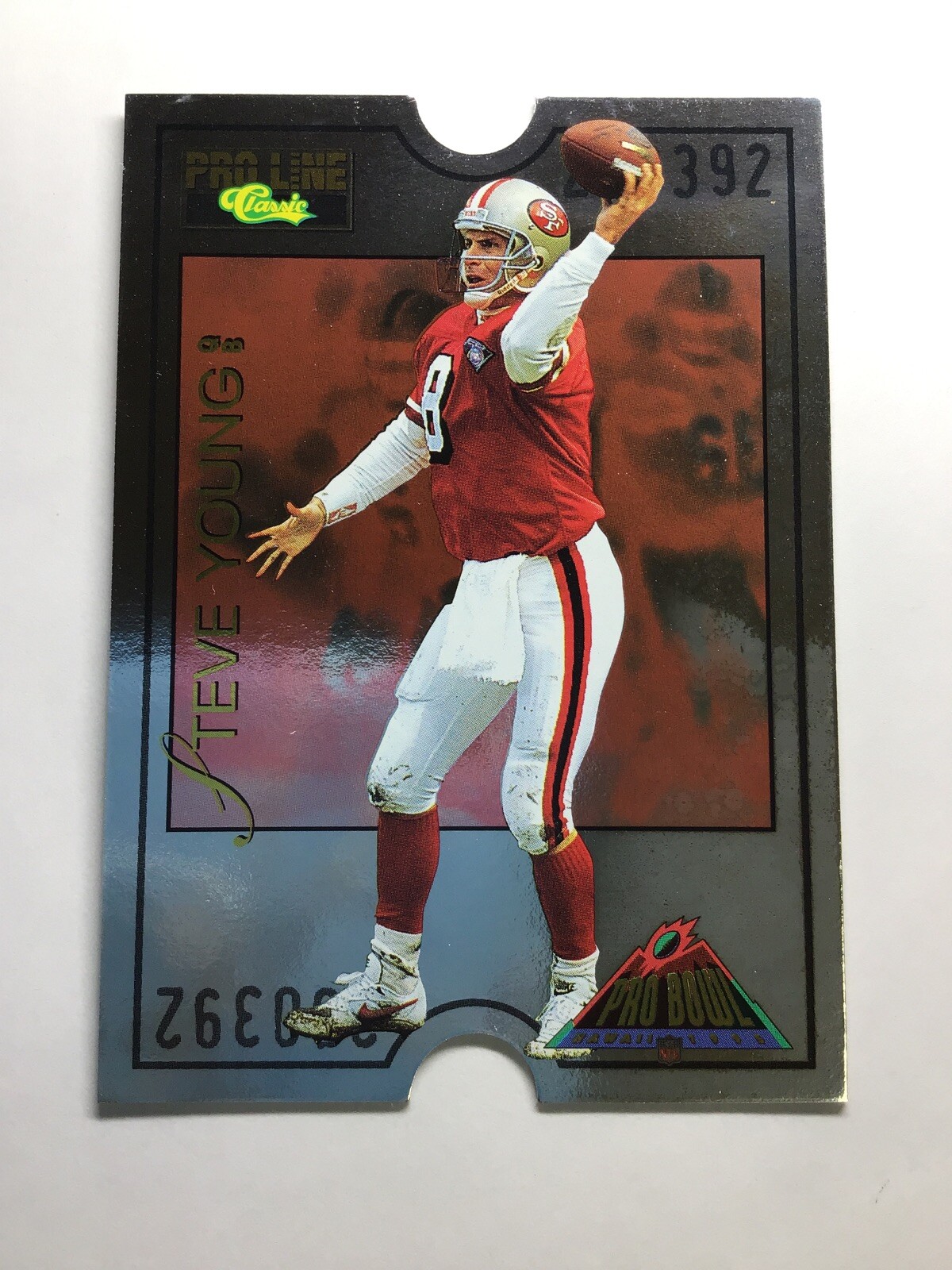 1995 Classic PRO LINE #PB-27 Steve Young PRO BOWL Football Card - NM ...