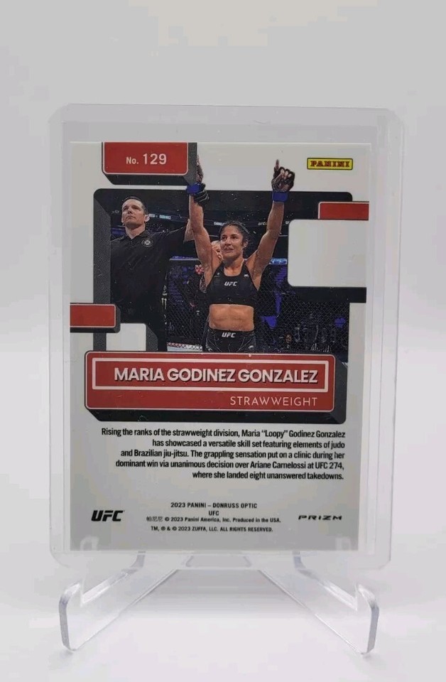 2023 Panini Optic Maria Godinez Gonzalez Blue Base Rated Rookie #129 | eBay