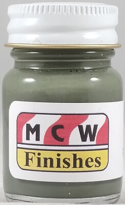 MCW Finishes MIL2204E Green FS34096 Enamel Model Paint for Military ...