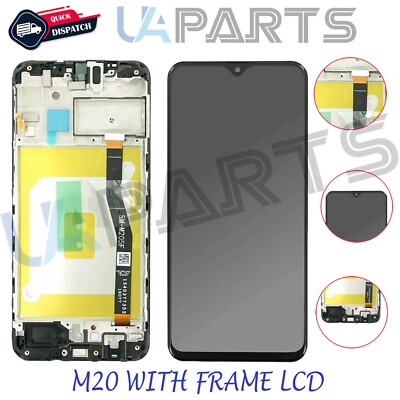 For Samsung Galaxy M20 LCD Touch Screen Digitizer Display Assembly With ...