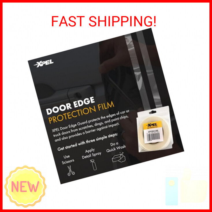 XPEL Door Edge Guard Protection Film Roll, 1/2" x 100' - Car or Truck ...