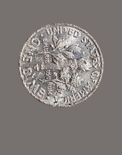 1999 Roosevelt Dime With Die Gouges And Double Die Errors For ...