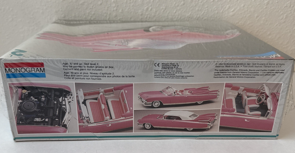 Monogram 1/25 1959 Cadillac Eldorado Biarritz Convertible #2957 OOP/HTF ...
