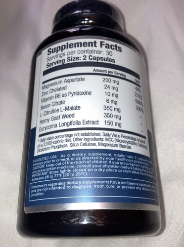 Testronix Performance Supplement for Men - Energy and Muscle ...