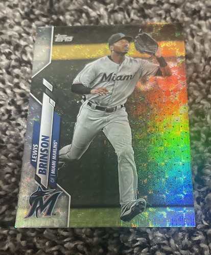 2020 Topps LEWIS BRINSON Foilfractor 1/1 One of One MIAMI MARLINS | eBay