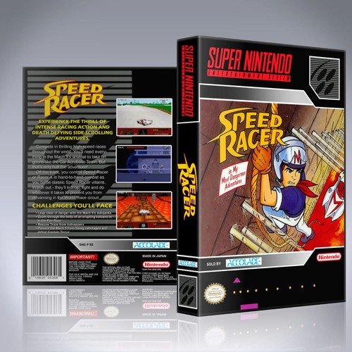 SNES Case - NO GAME - Speed Racer | eBay