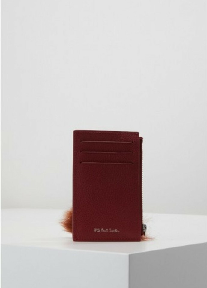 ⚡RARE⚡ PAUL SMITH Women's Leather Fox Card Holder Fox Wallet *NEW W ...