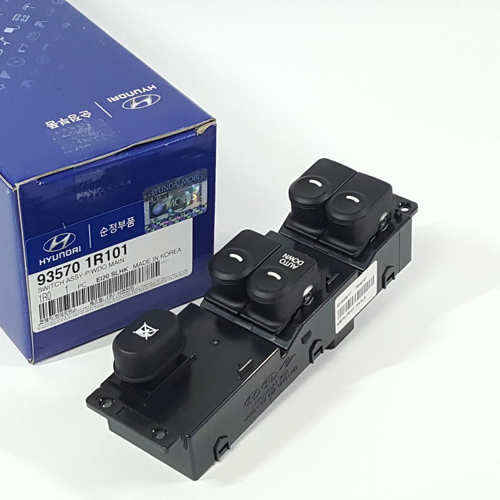 Power Main Window Switch For Hyundai Accent Solaris 2011-2017 Genuine ...