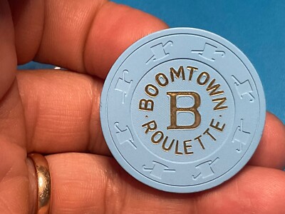 BOOMTOWN VERDI NEVADA CASINO ROULETTE B CHIP $. V-81 | eBay