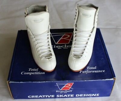 Riedell 25TS Figure Skate - Box 5, UK 3 1/2, Narrow Width Ice Skates ...