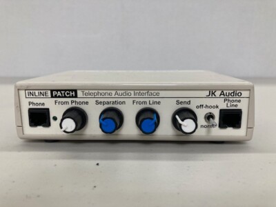 JK Audio Inline Phone Line Patch POTS Telephone Audio Interface | eBay