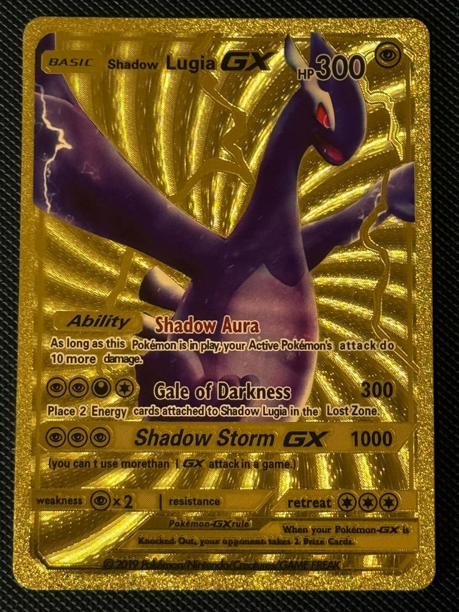 Shadow Lugia Card Real