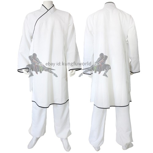 Wudang Taoist Robe Kung fu Suit Martial arts Wing Chun Tai chi Uniform ...
