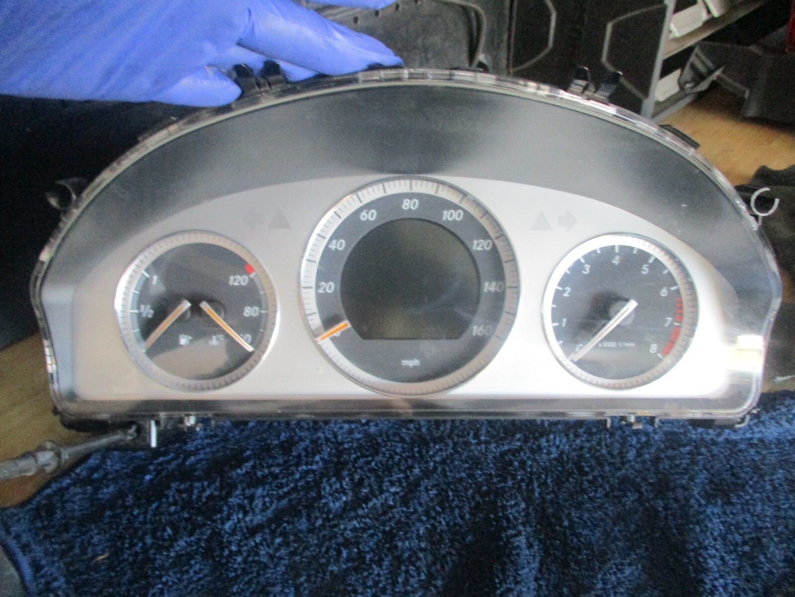 08-11 Mercedes W204 C300 C350 Instrument Speedometer Cluster ...
