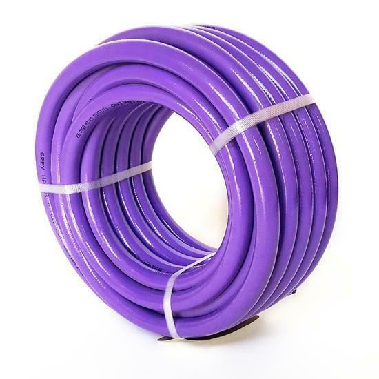 Purple recycle SULLAGE reclaim grey garden water Hose 18mm 3/4 x 20m ...