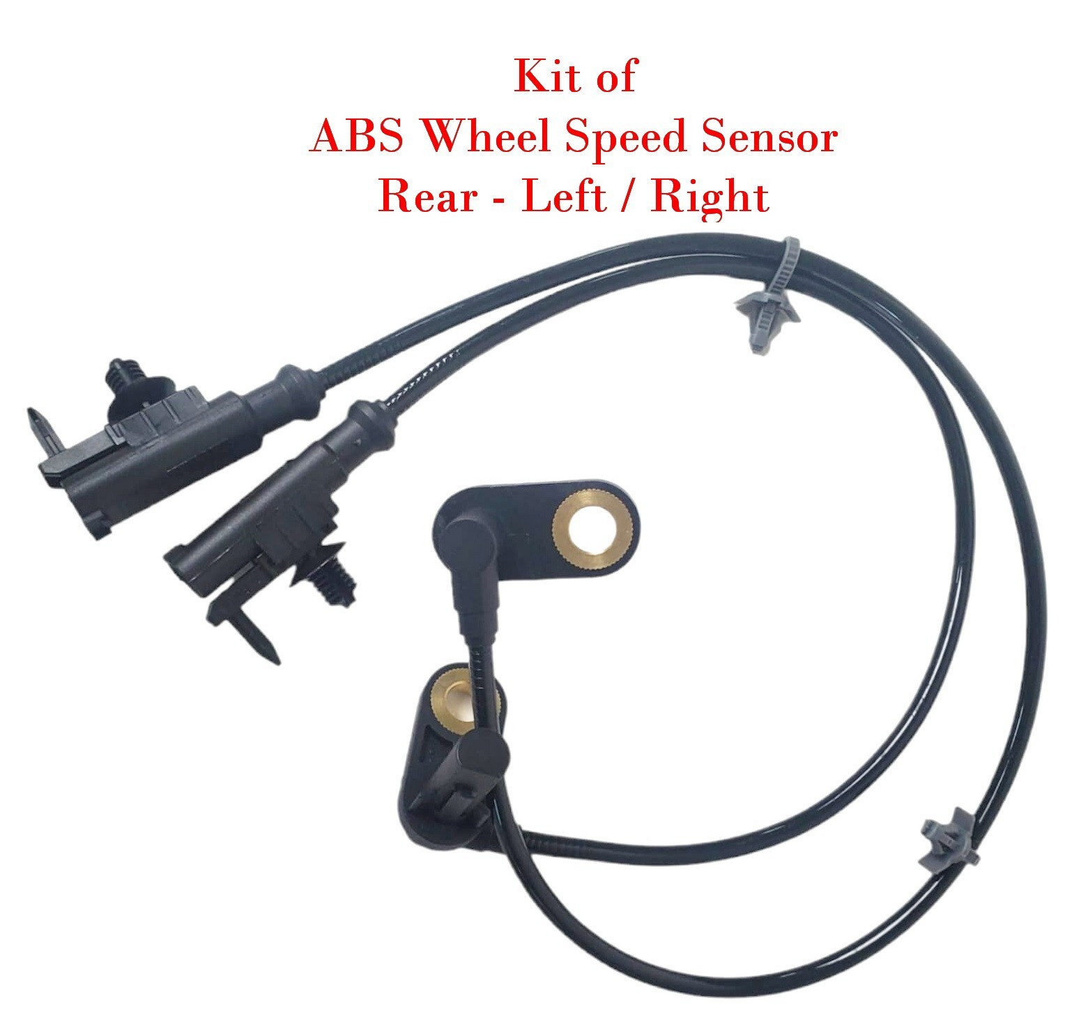 Kit Speed Sensor Rear Left & Right Fits: Infiniti G25 G 35 G 37 M35 M45 ...