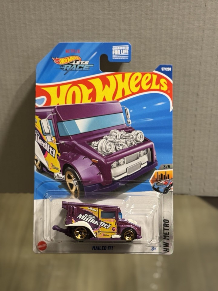 2025 Hot Wheel Treasure Hunt Rig Storm, Mailed It & Tesla Cyberquad Lot ...