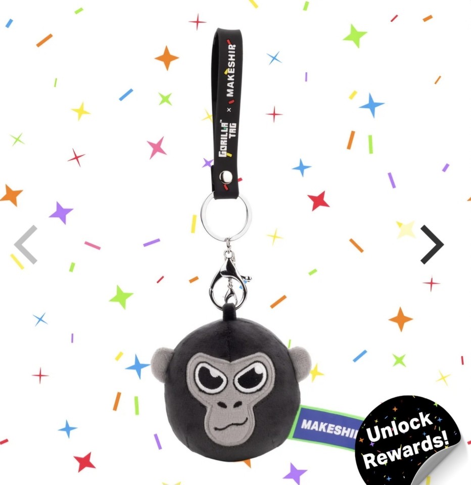 MONKEY KEYCHAIN BY GORILLA TAG MAKESHIP Pre Order June | eBay UK