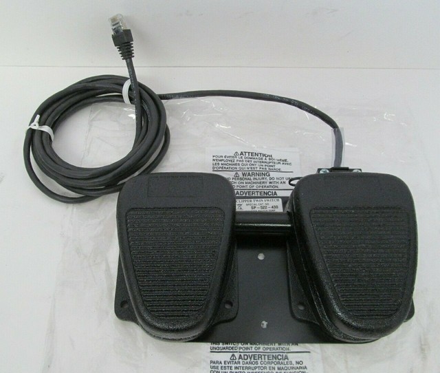 LINEMASTER Dual Clipper Twin Foot Pedal Switch Sp-522-430 for MCC 7500 ...