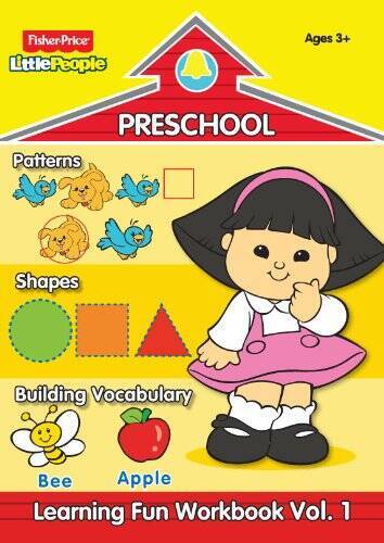 Fisher Price Little People Preschool Workbook-Volume 1 - Paperback ...